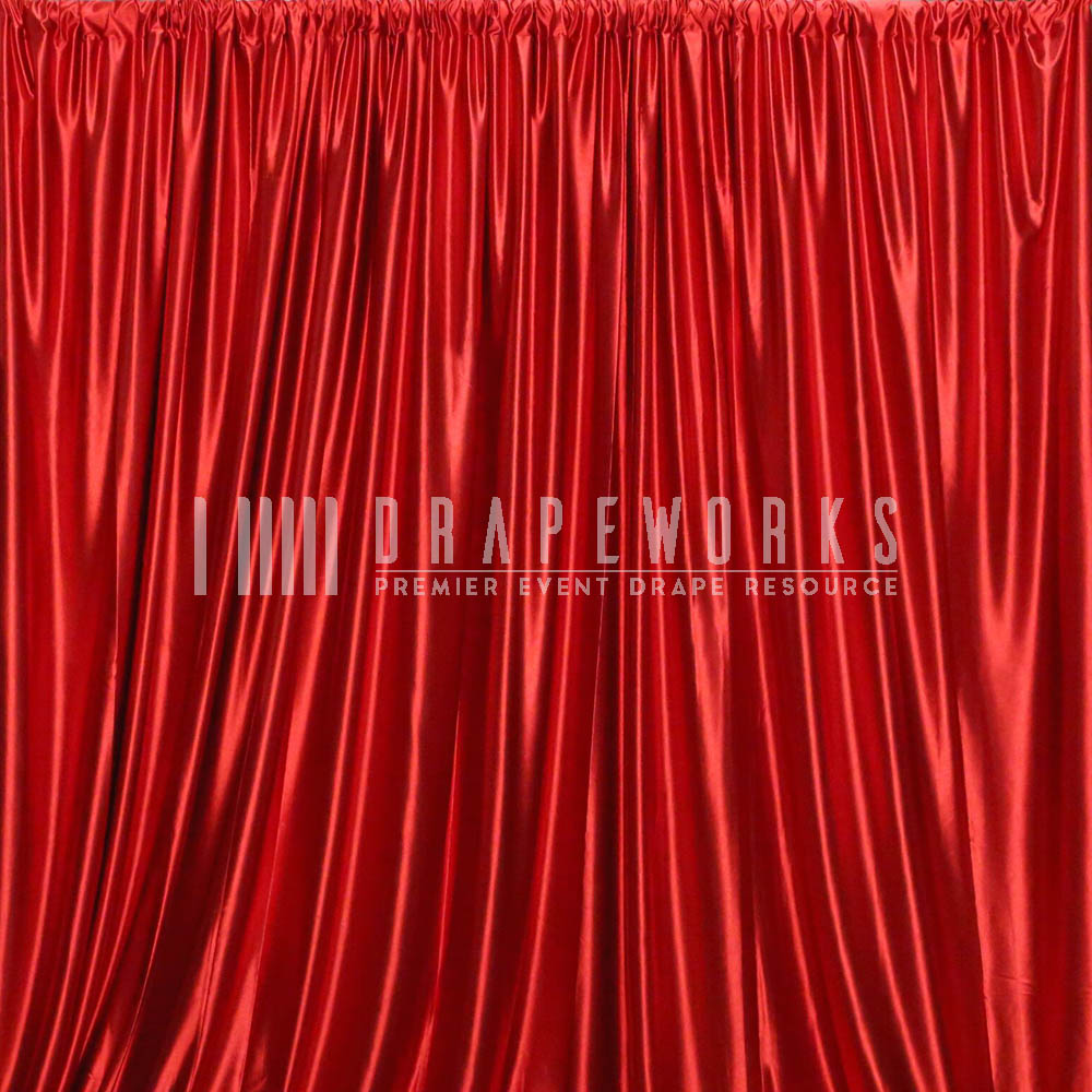 POLYESTER KNIT – RED – Drapeworks