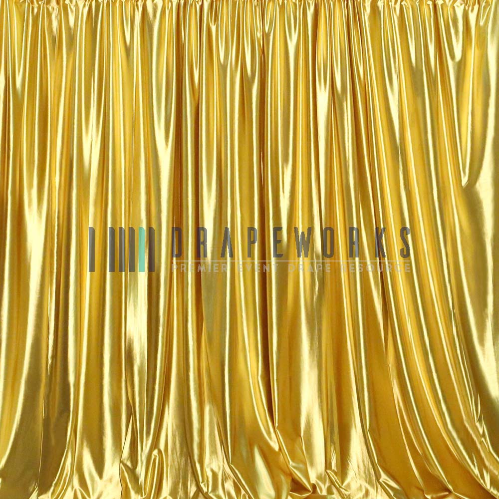 Spun Gold pipe and drape rental Miami | Fort Lauderdale | Palm Beach ...