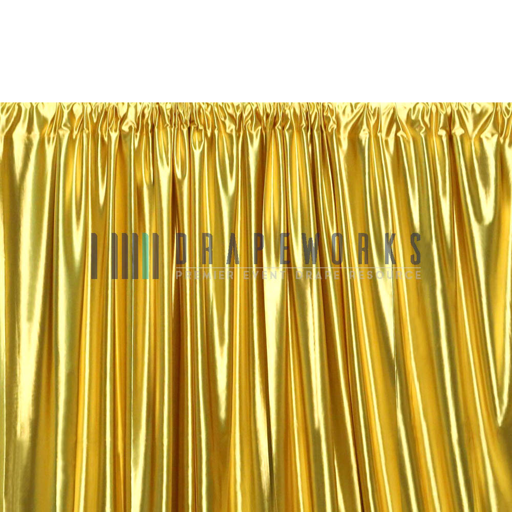 POLYESTER KNIT – GOLD – Drapeworks
