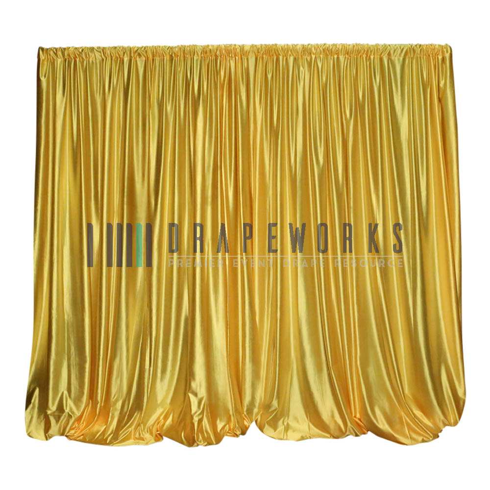 POLYESTER KNIT – GOLD – Drapeworks