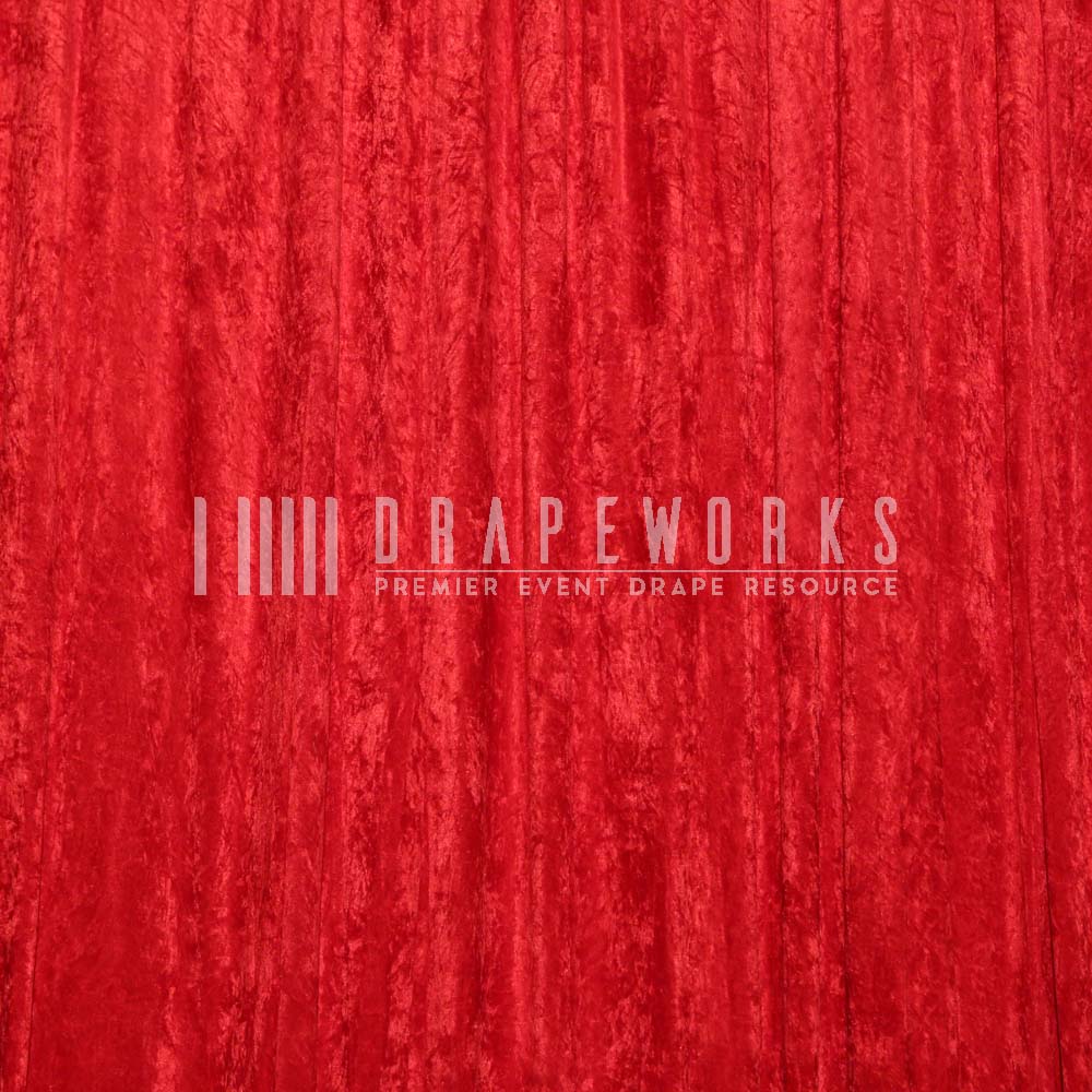 VELOUR – RED – Drapeworks